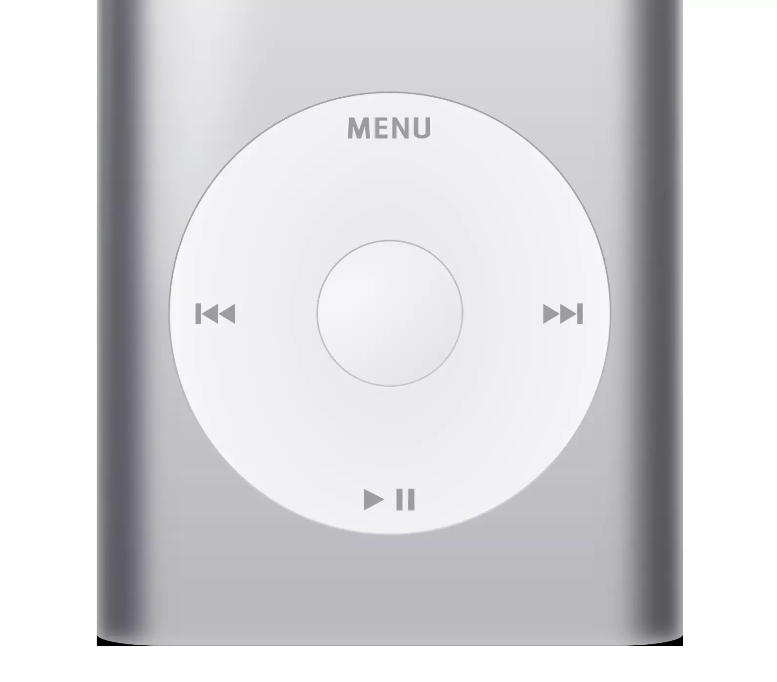 Gurudumu la iPod Mini.