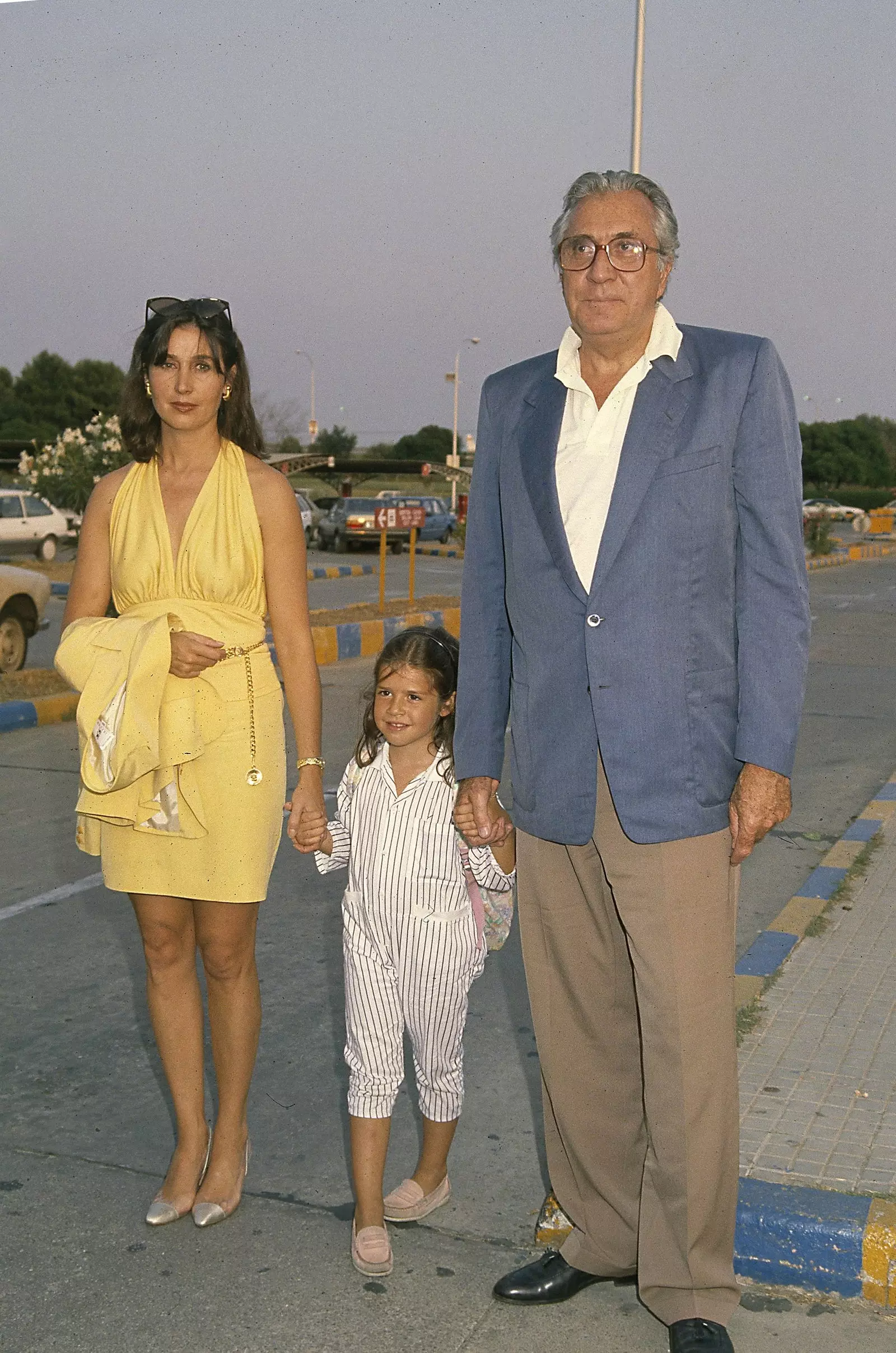 JeanMarie Rossi Carmen Martínez Bordiú in njena hči Cynthia.