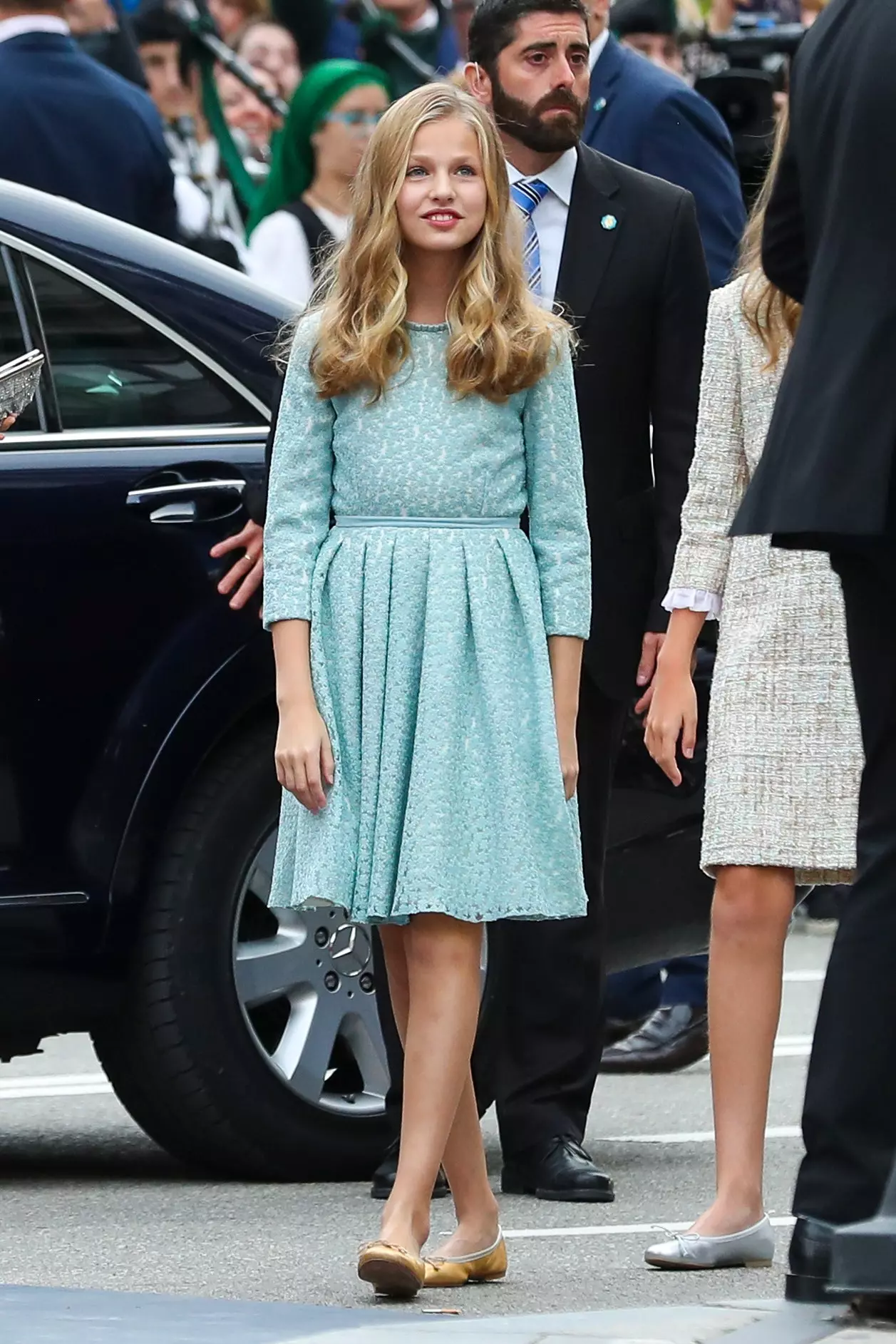 Принцеса Леонор на церемонії вручення нагород принцеси Астурійської у 2019 році.