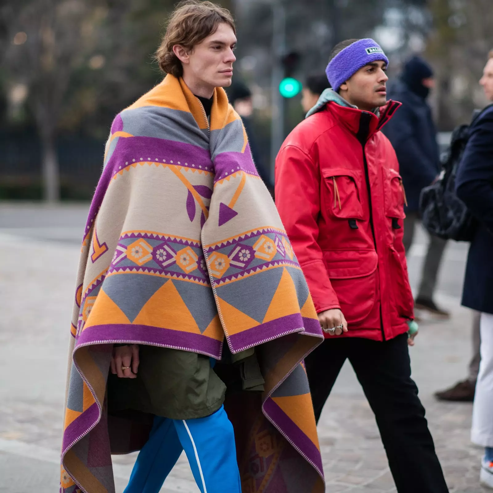 Navajo motifs ee Pitti Uomo 2019.