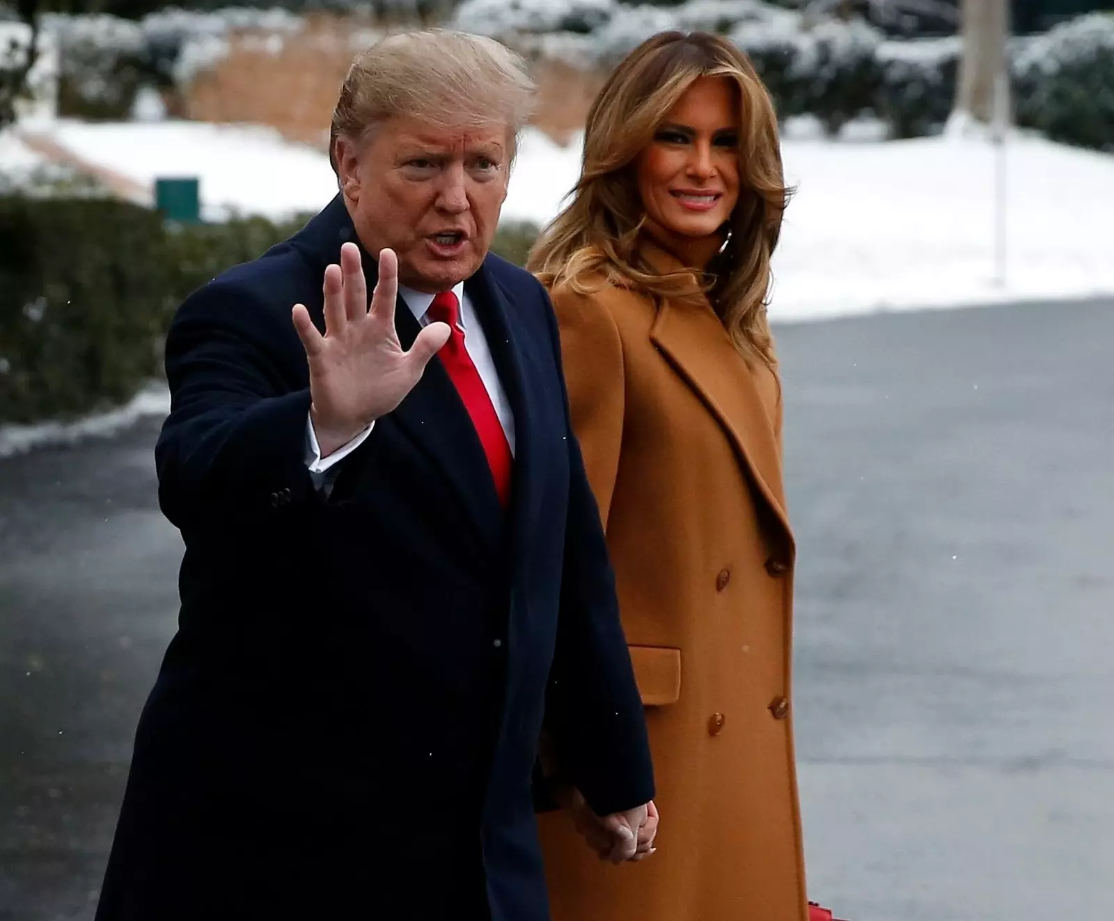 Melania Trump vraća se nakon mjesec dana nestanka sa savršenim 'look' za zimu