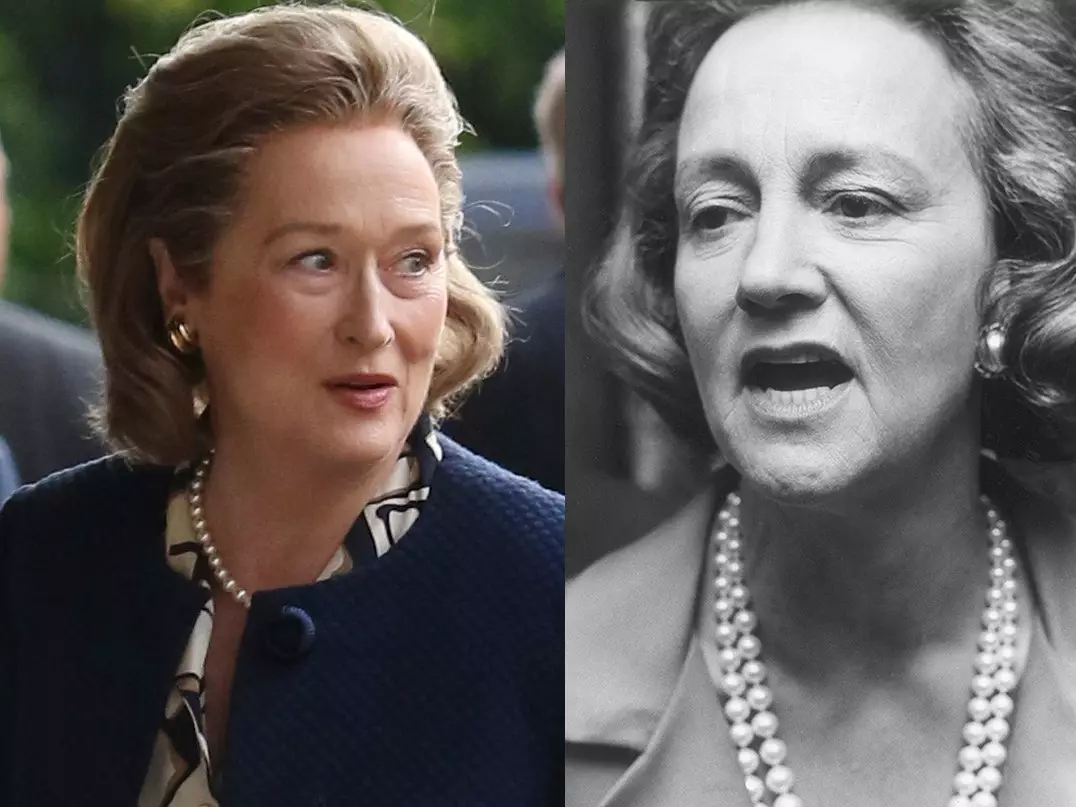 Meryl Streep û Katharine Graham.