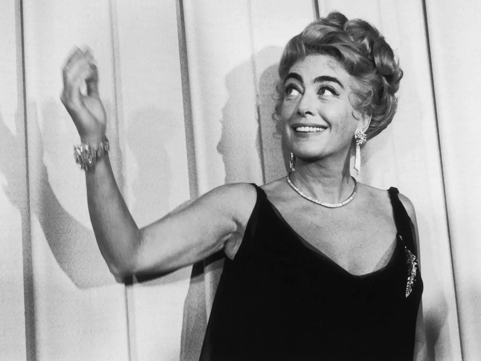 Joan Crawford a la cerimònia dels Oscars de 1962.