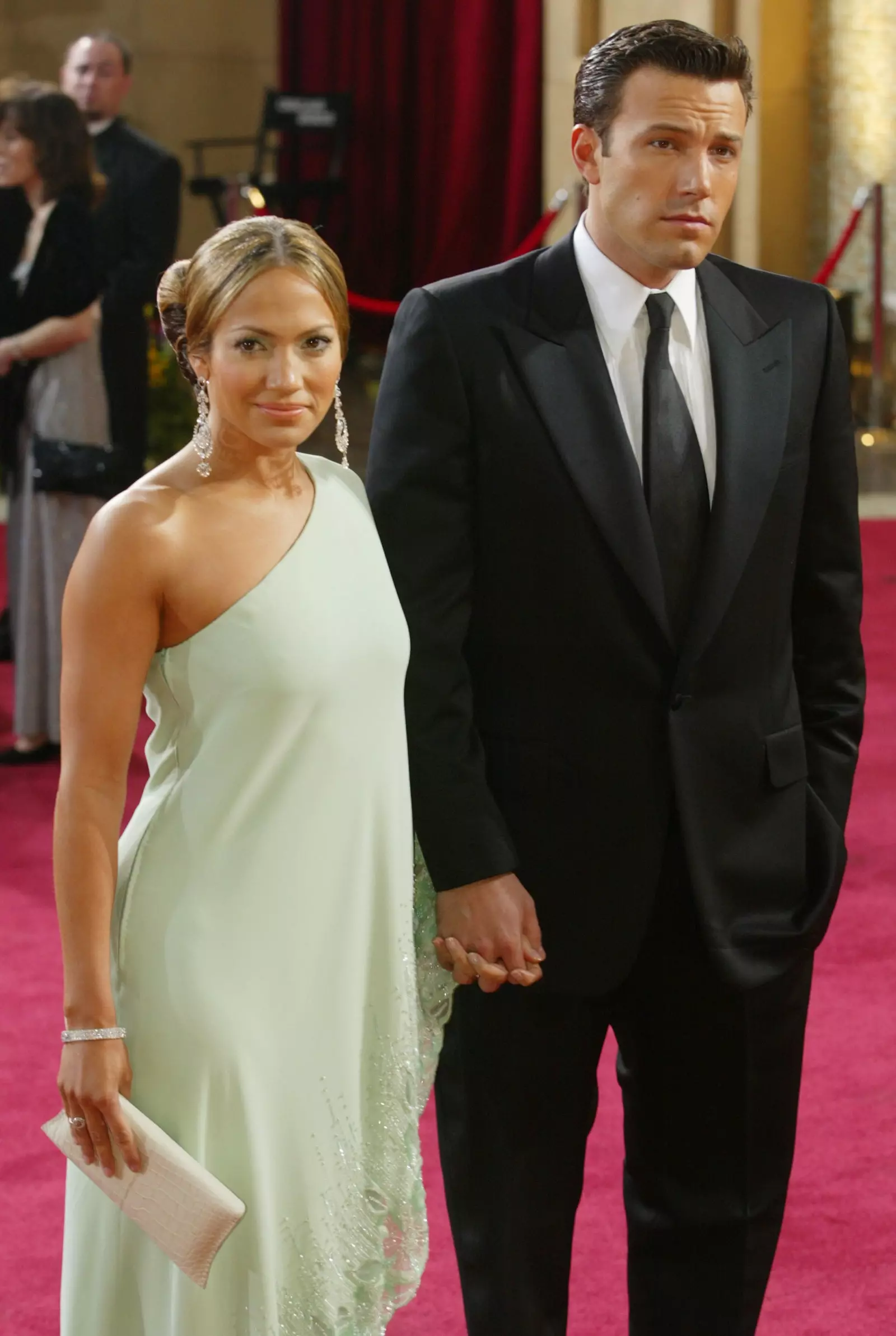 Jennifer Lopez in Ben Affleck na podelitvi oskarjev 2003.