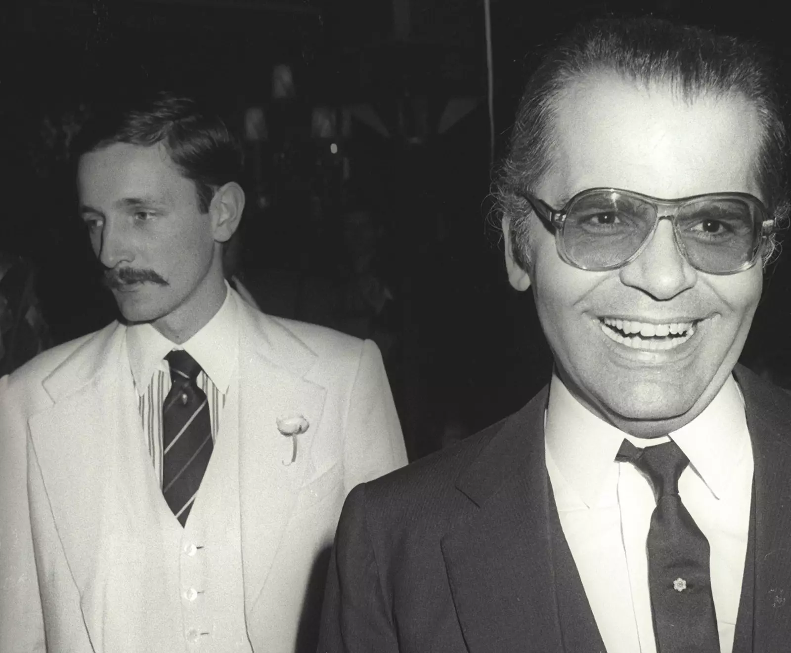 Jacques de Bascher bi Karl Lagerfeld re di sala 1979 de.