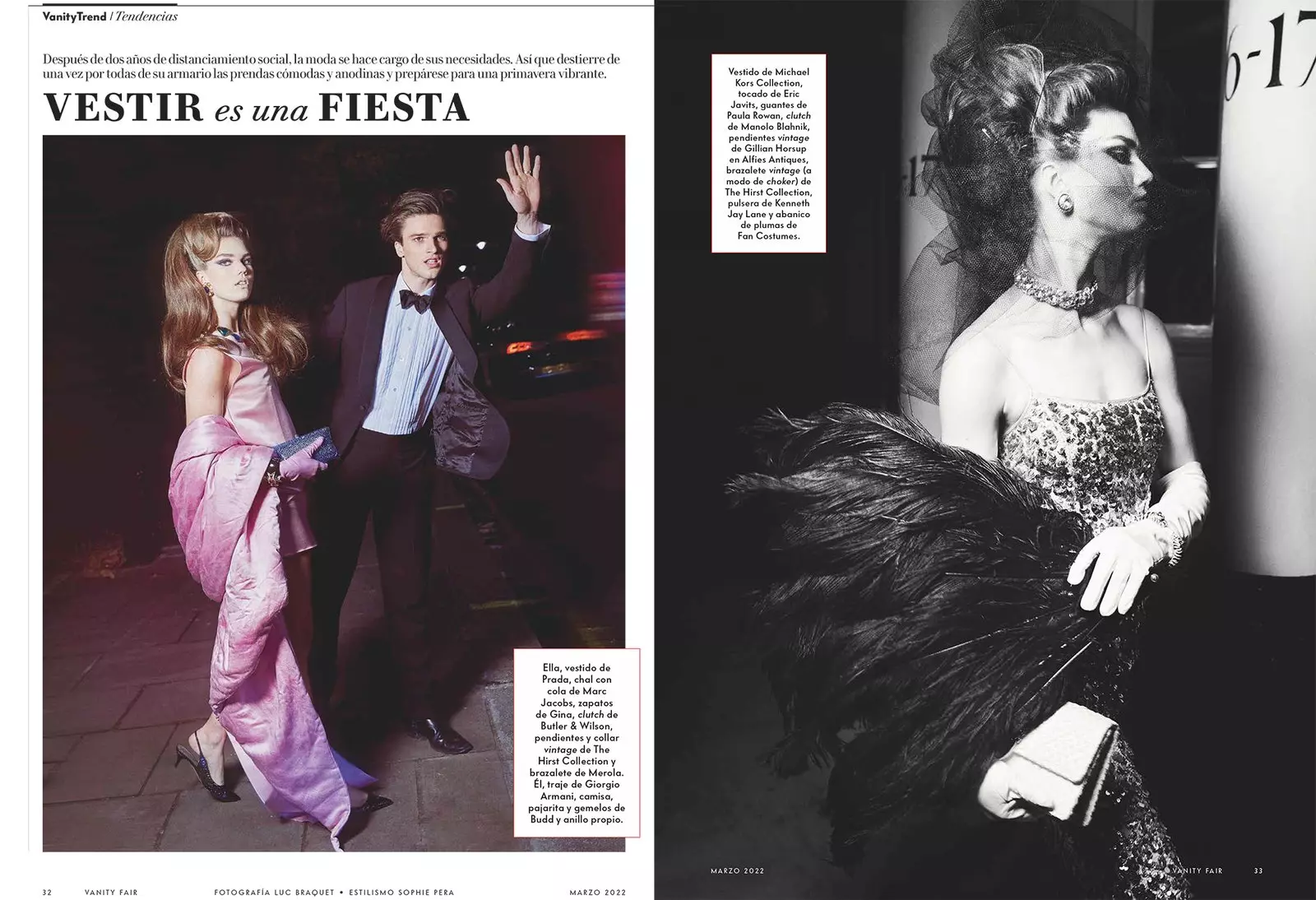 Kaséhatan méntal dina panutup sadayana anjeun tiasa mendakan dina edisi Maret Vanity Fair Spanyol