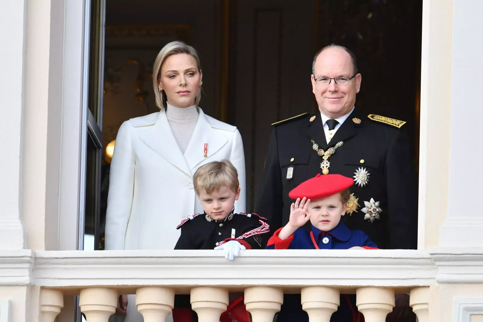 Charlène ma Alberto de Monaco ma le la fanau e toalua i le 2019