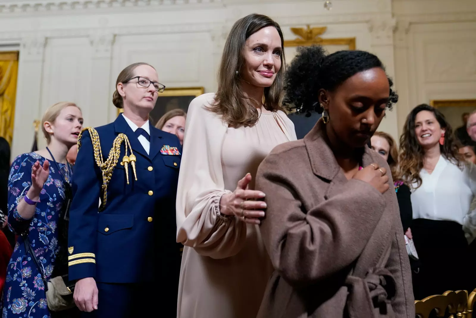 Angelina Jolie e sua filha Zahara