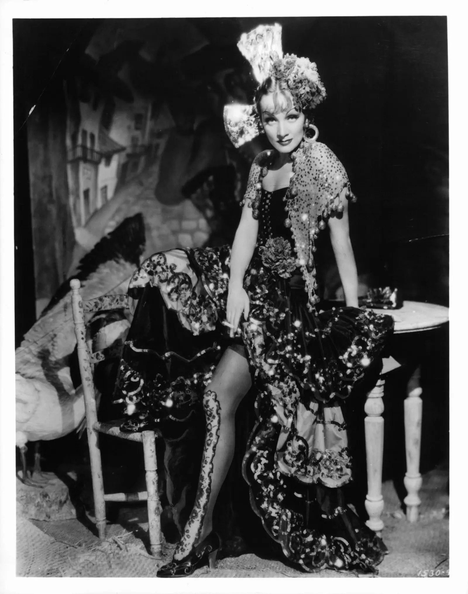 Η Marlene Dietrich στο «The Devil is a Woman».