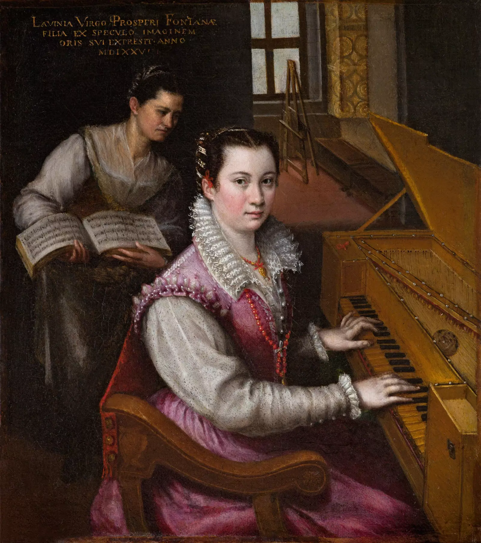 Self-portrait of Lavinia Fontana