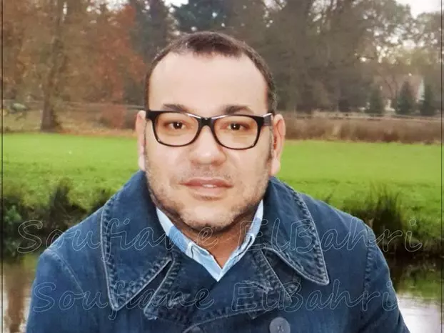 Mohammed VI in een van die ongepubliseerde beelde wat op Facebook gepubliseer is