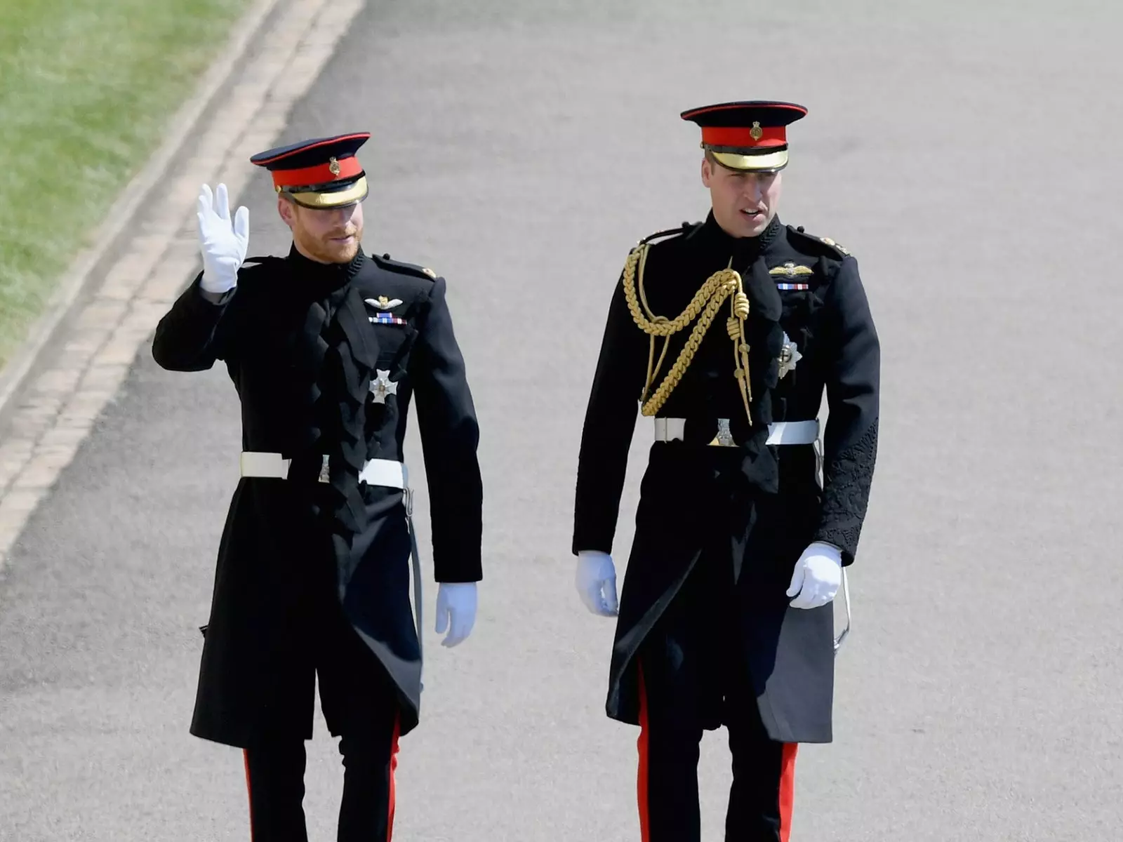 Harry and William brothers and friends.