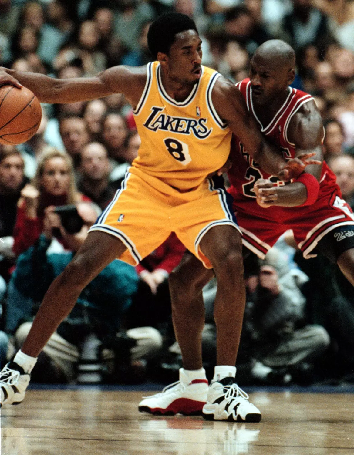 Kobe Bryant dan Michael Jordan.