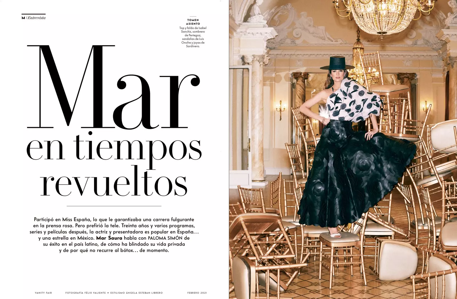 Isabel Díaz Ayuso in copertina tutto quello che trovi nel numero di febbraio di 'Vanity Fair'