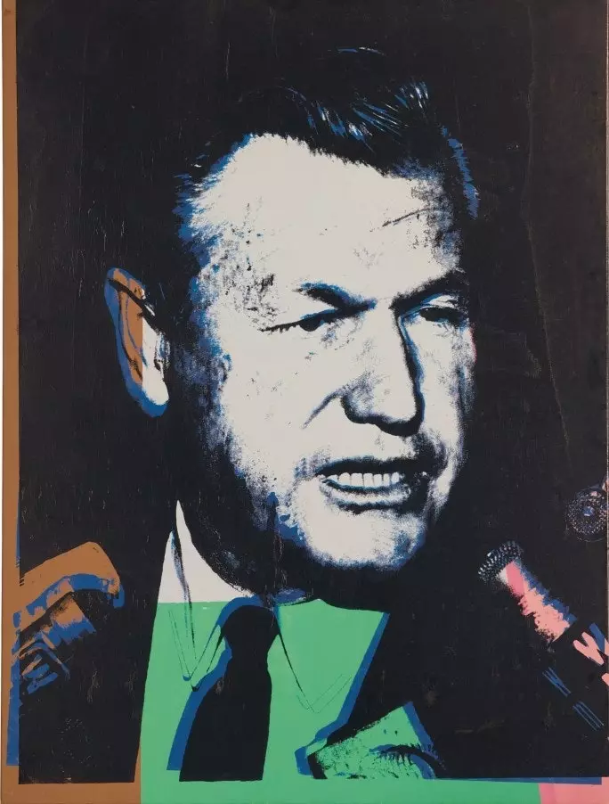 Ritratt ta' Warhol ta' Nelson Rockefeller