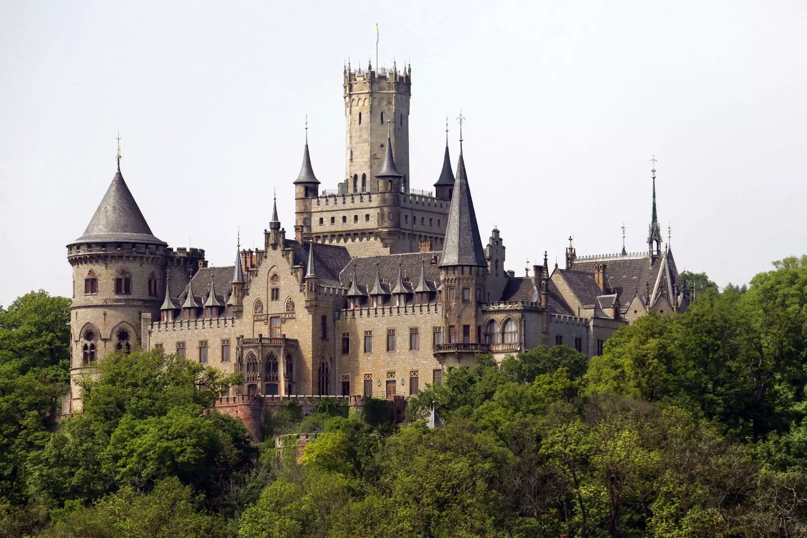 das Schloss Marienburg