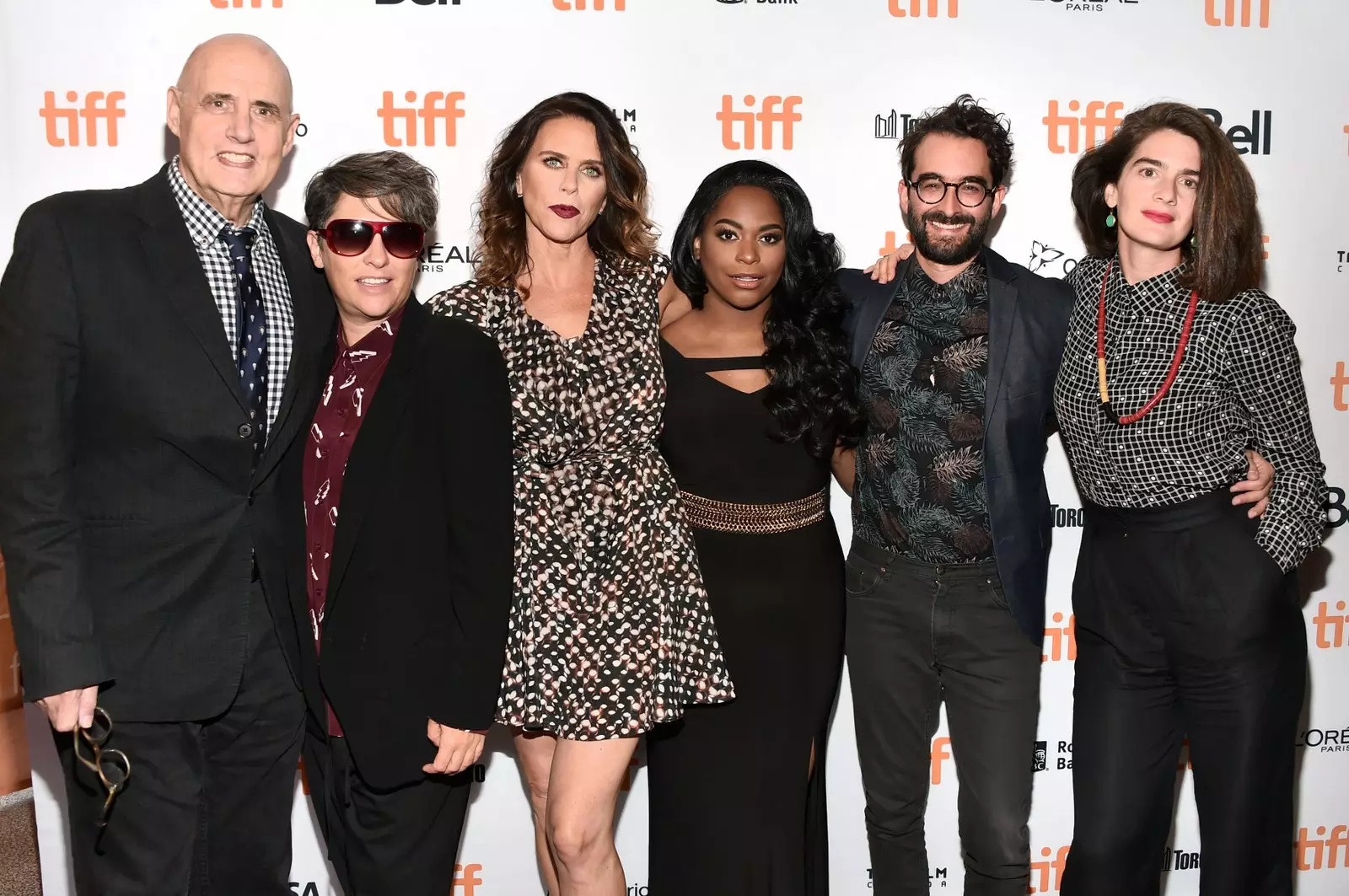 Jeffrey Tambor Jill Soloway Amy Landecker Alexandra Gray Jay Duplass og Gaby Hoffmann ved festivalen i Toronto.