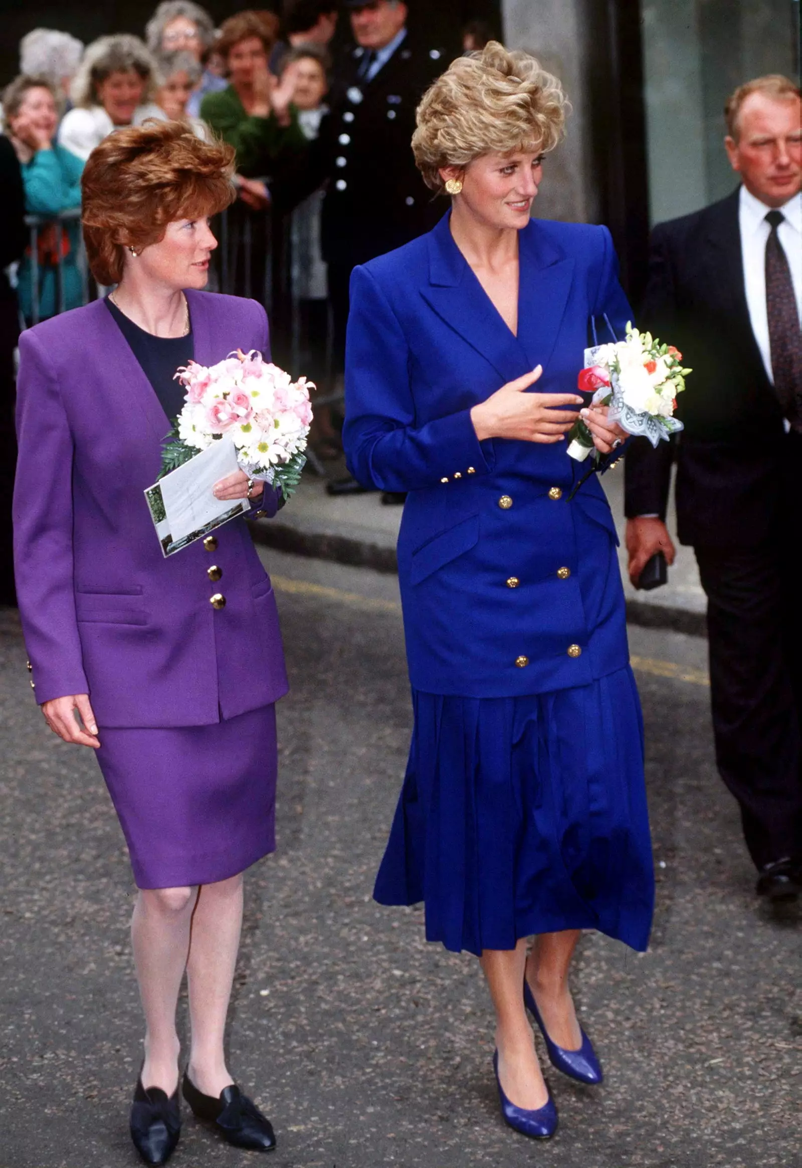 Lady Di con sua sorella nel 1992.