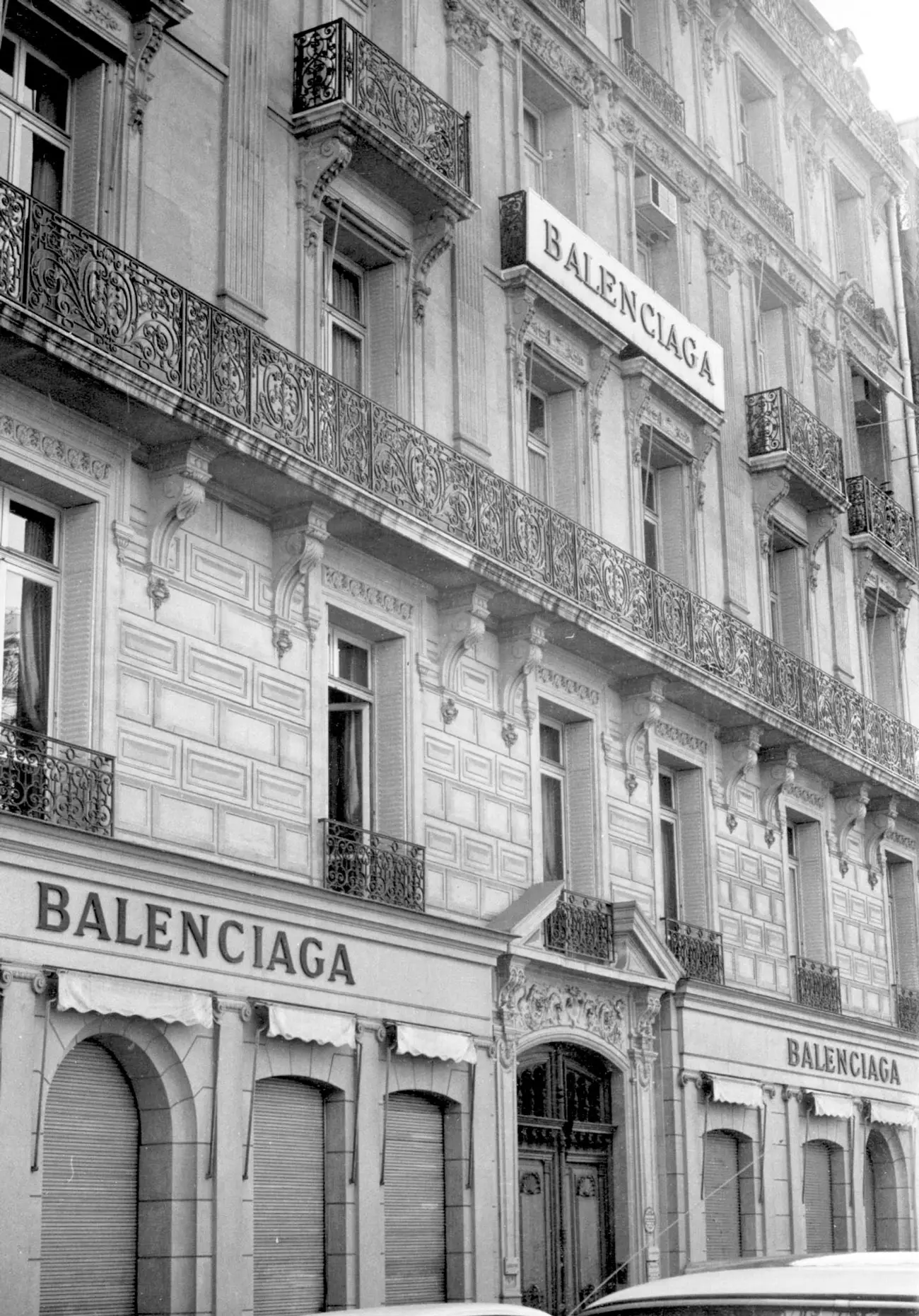 Hauptsitz von Balenciaga in Paris.