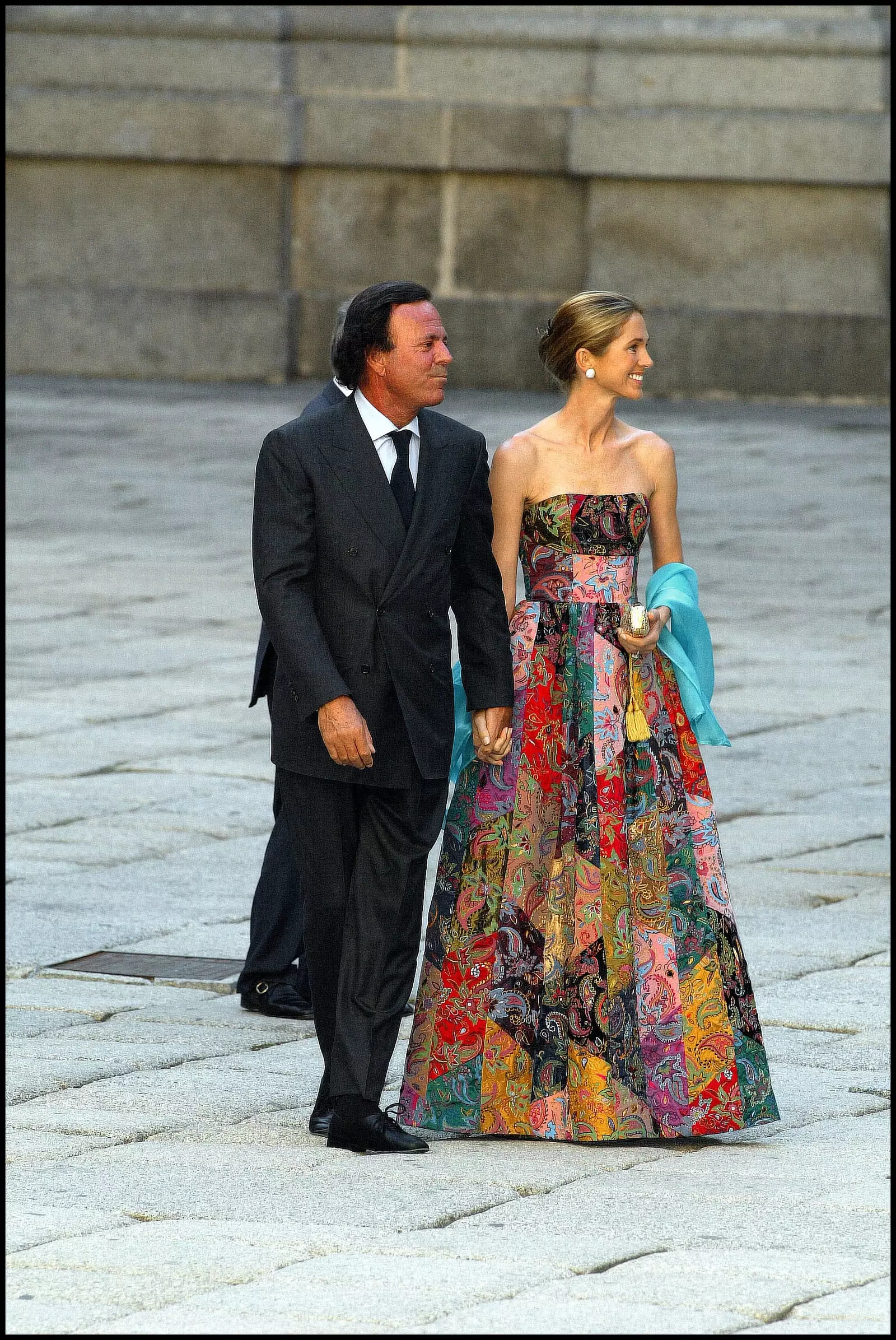 Julio Iglesias e Miranda Rijnsburger.