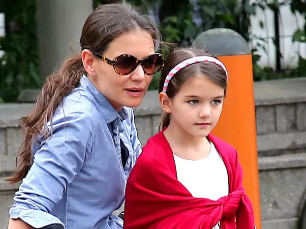 Katie Holmes kaj Suri Cruise