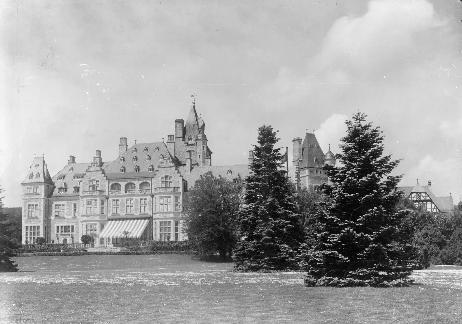 Kronberg slott i 1900