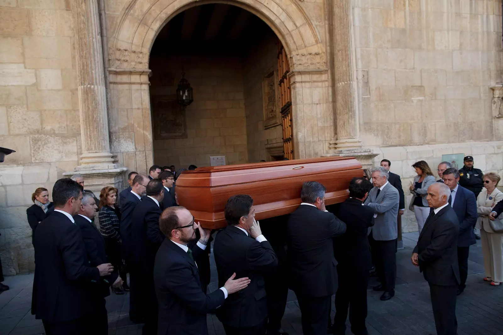 Funeral ta’ Isabel Carrasco.