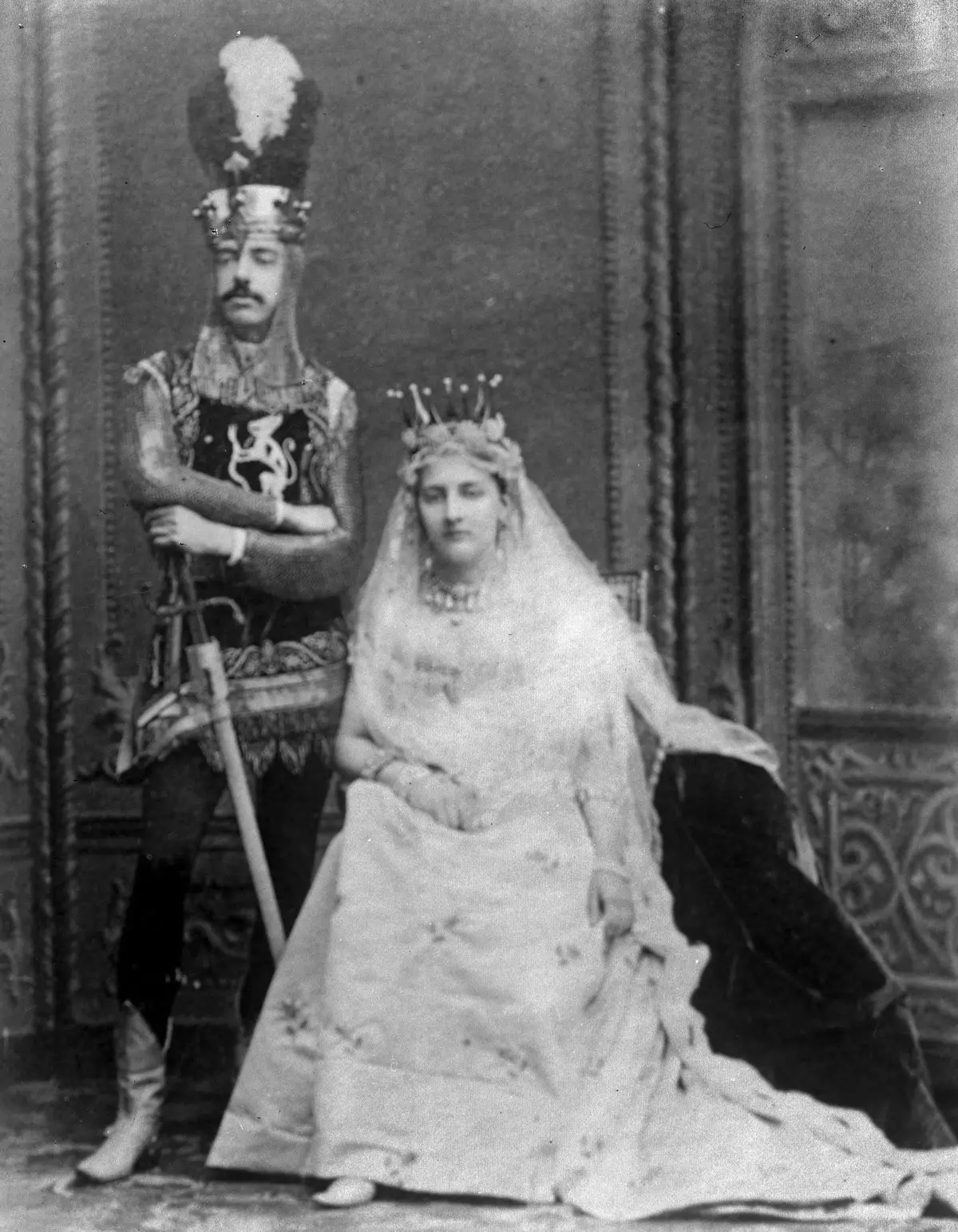 Марія Вікторія та її чоловік Амадео де Сабоя.