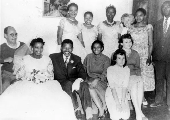 Winnie Mandela Nelson Mandela-Hochzeit