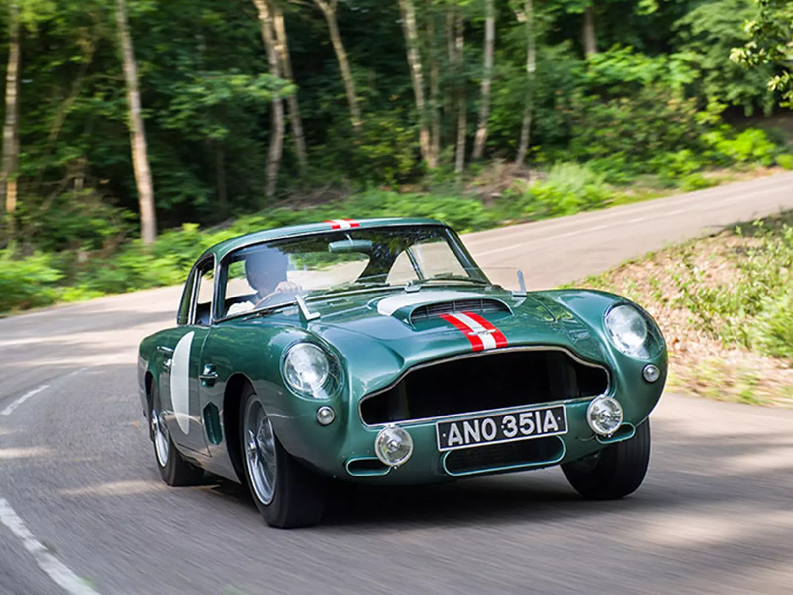 L'Aston Martin DBR1.