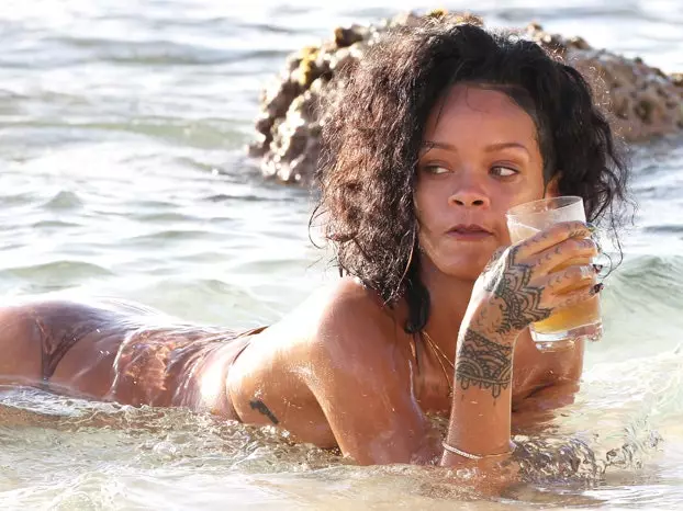 Rihanna op een dinsdag.