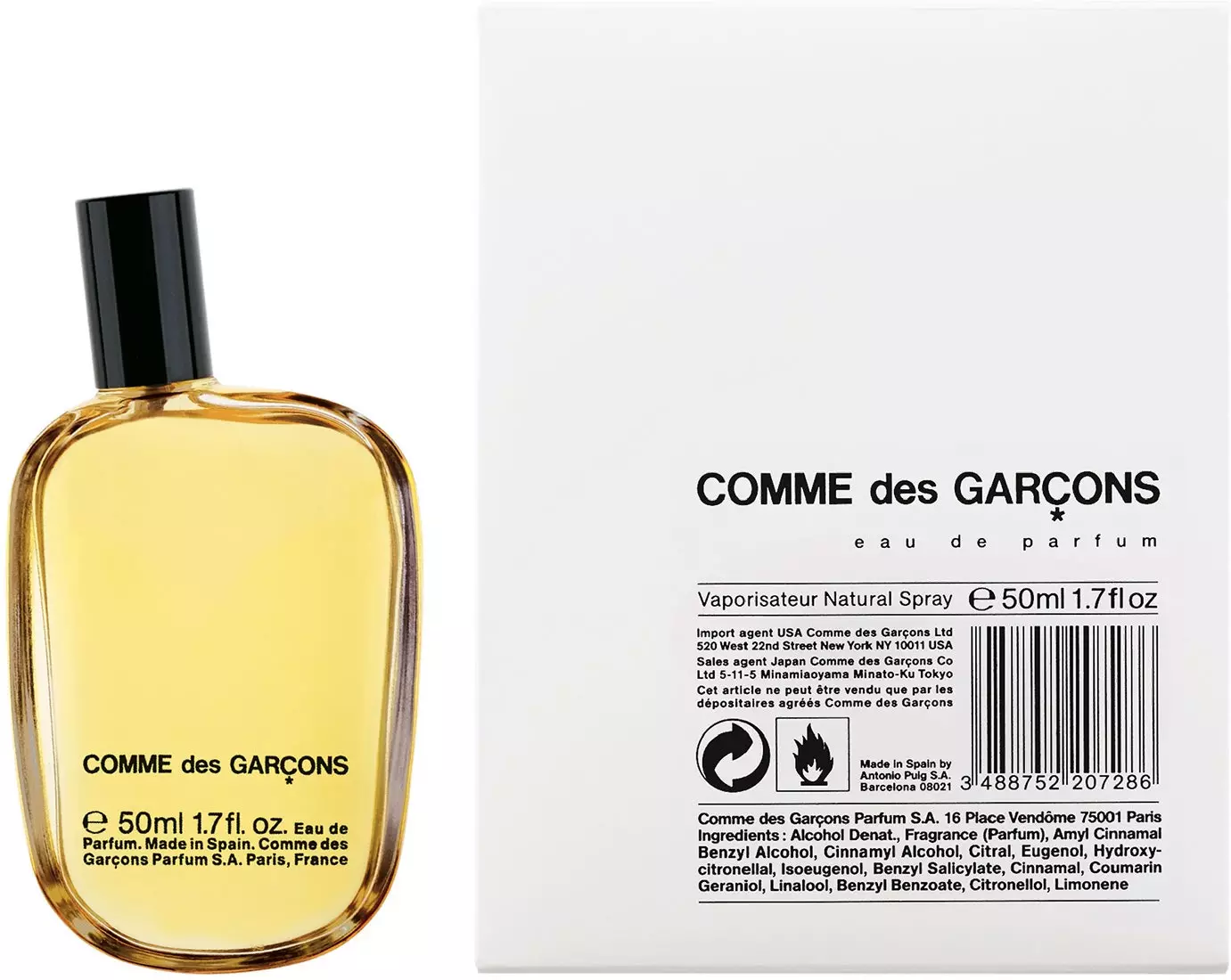 ទឹកអប់ comme des garçons