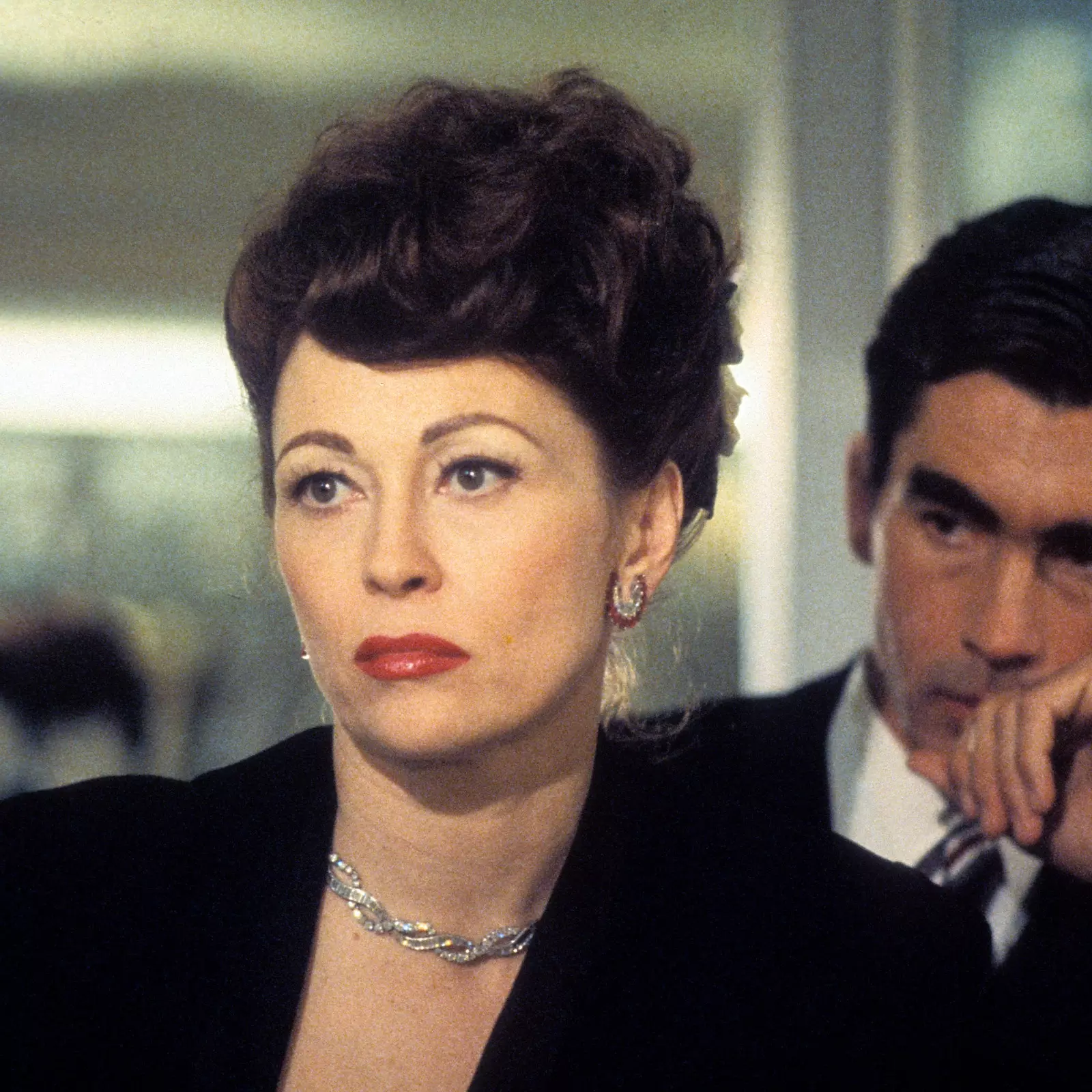 Faye Dunawayt Joan Crawfordként jellemezte a „Kedves anya” forgatásán.