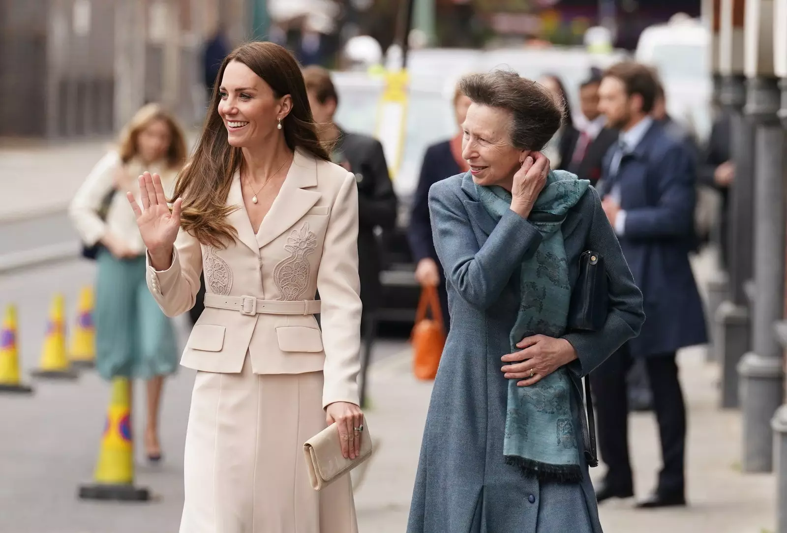 Die hertogin van Cambridge en die prinses Royal