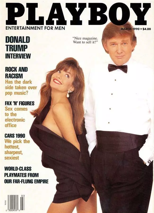 Playboy borító 1990 márciusából.