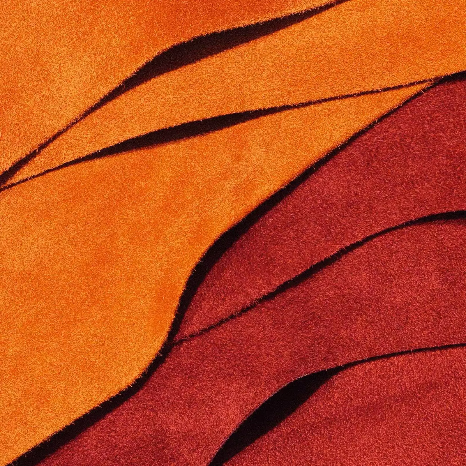 Hermès Orange Boite kaj Rouge ledoj.