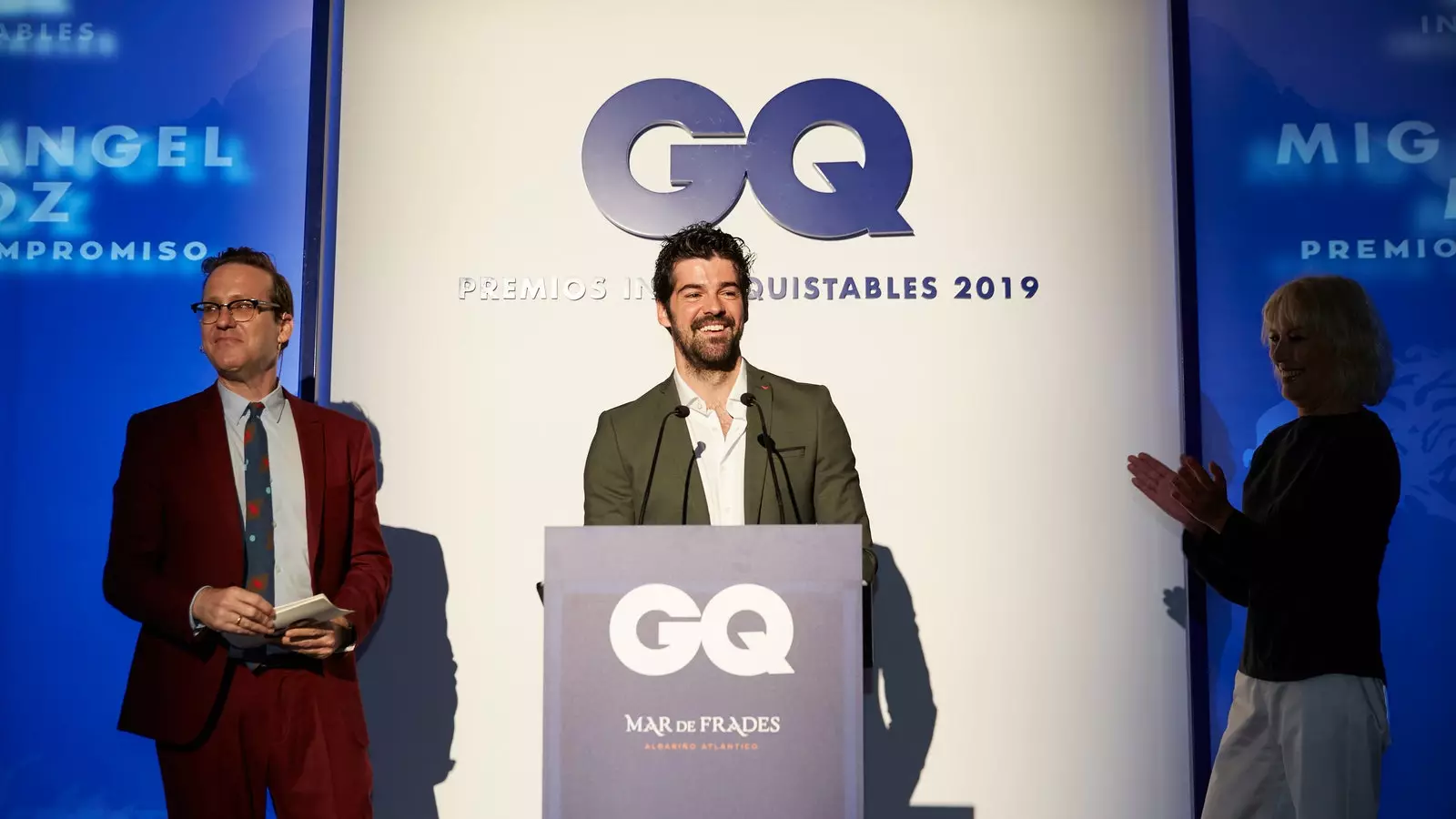 Miguel Ángel Muñoz na Inconquerable GQ Awards 2019