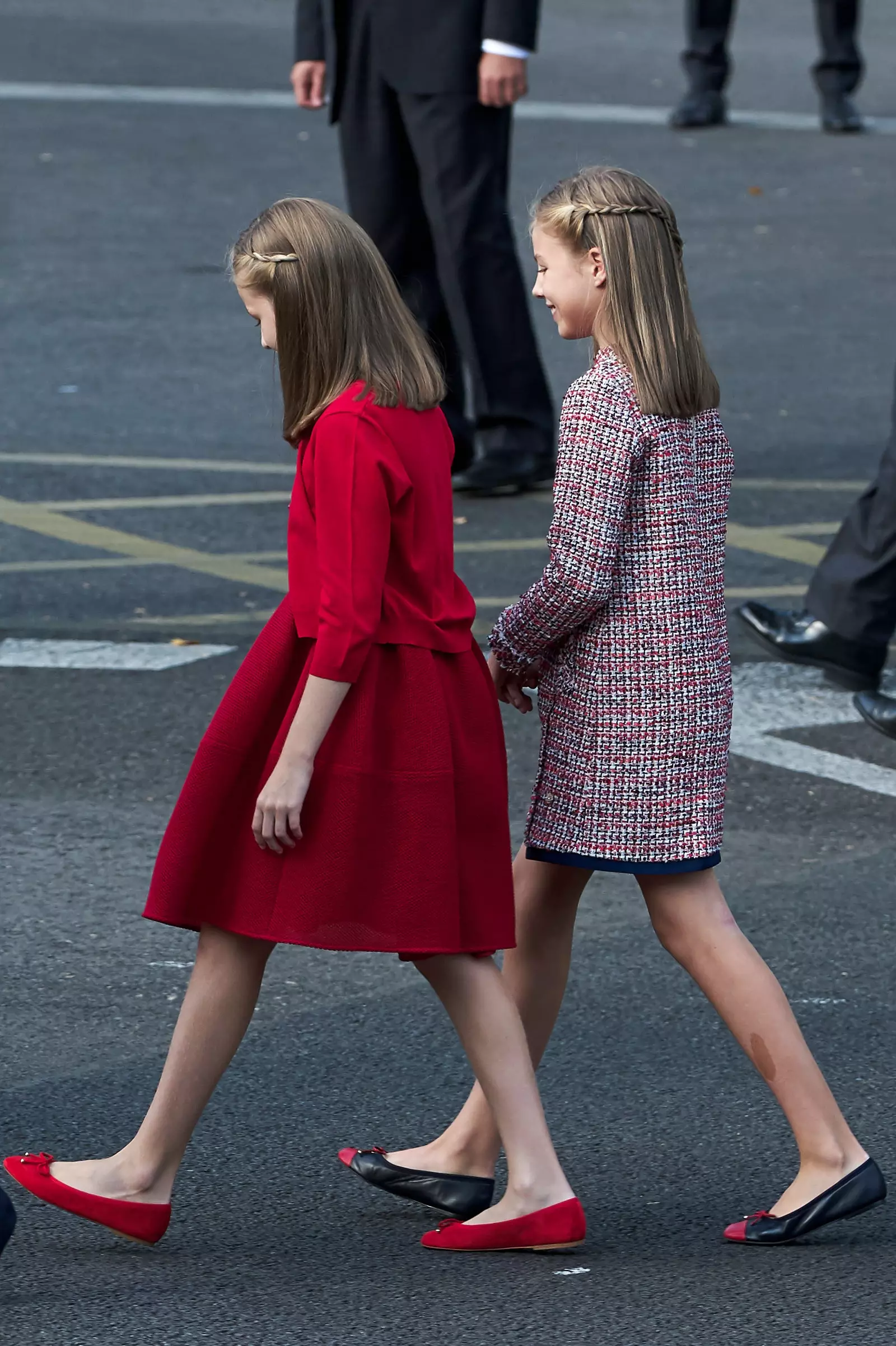 Prinzessin Leonor und Infantin Sofia