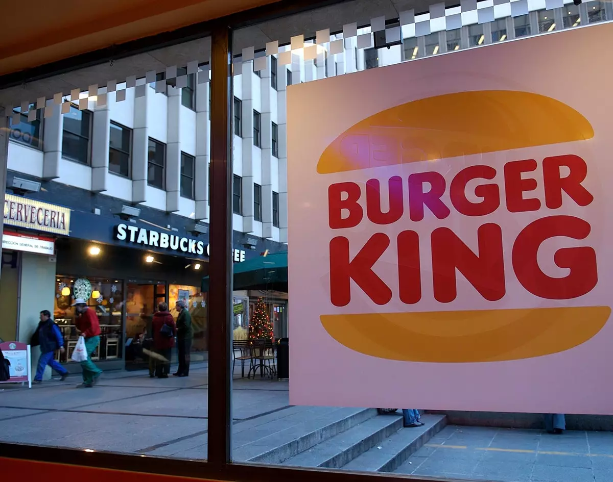 Burger King di Plaza de los Cubos, yang pertama di Spanyol.