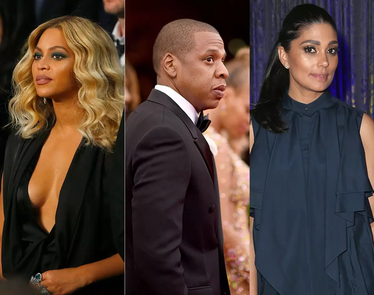 Beyonce JayZ and Rachel Roy the alleged love triangle of the year.