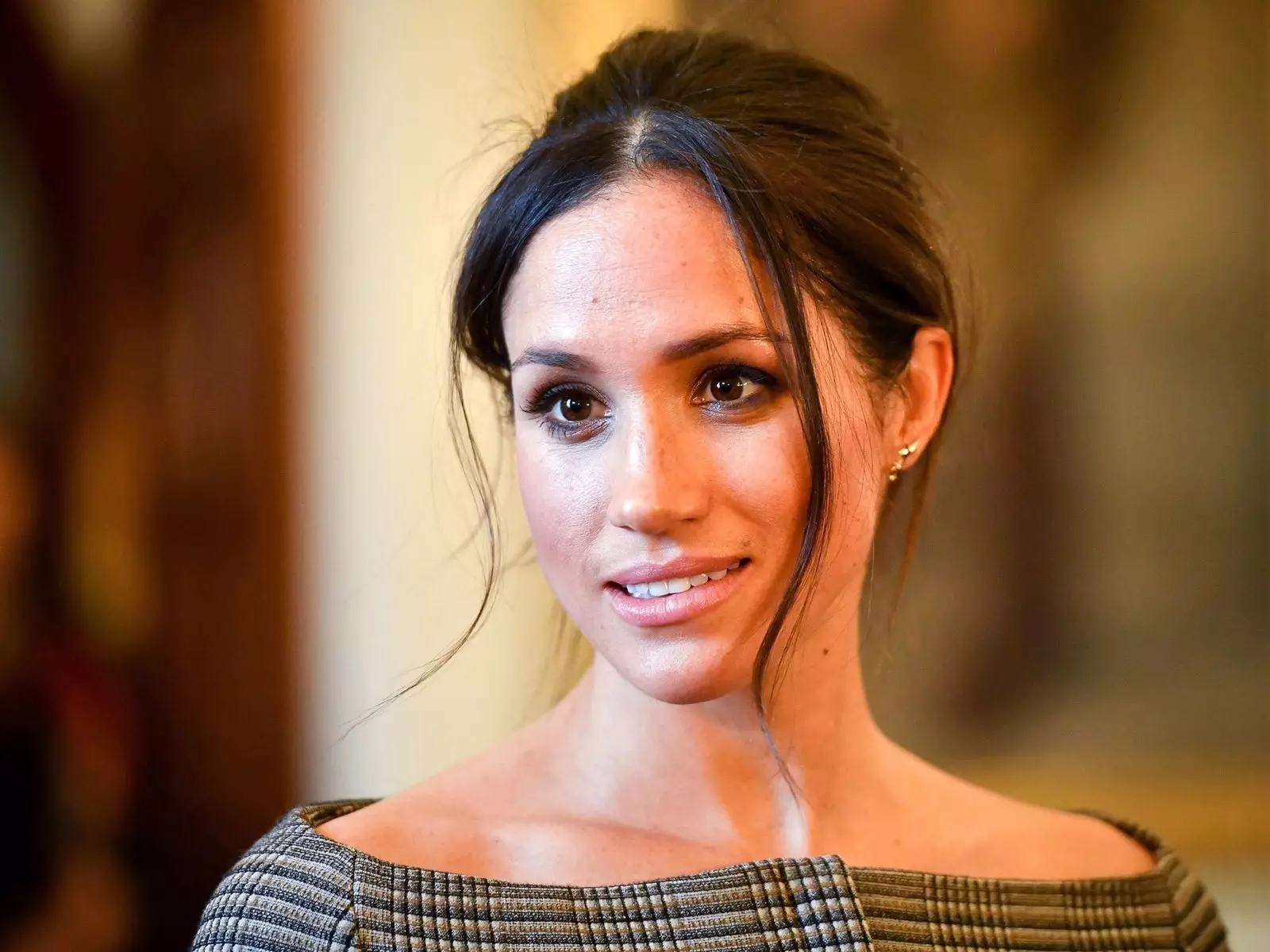 Meghan Markle överraskar med sitt första tal som Harrys fästmö