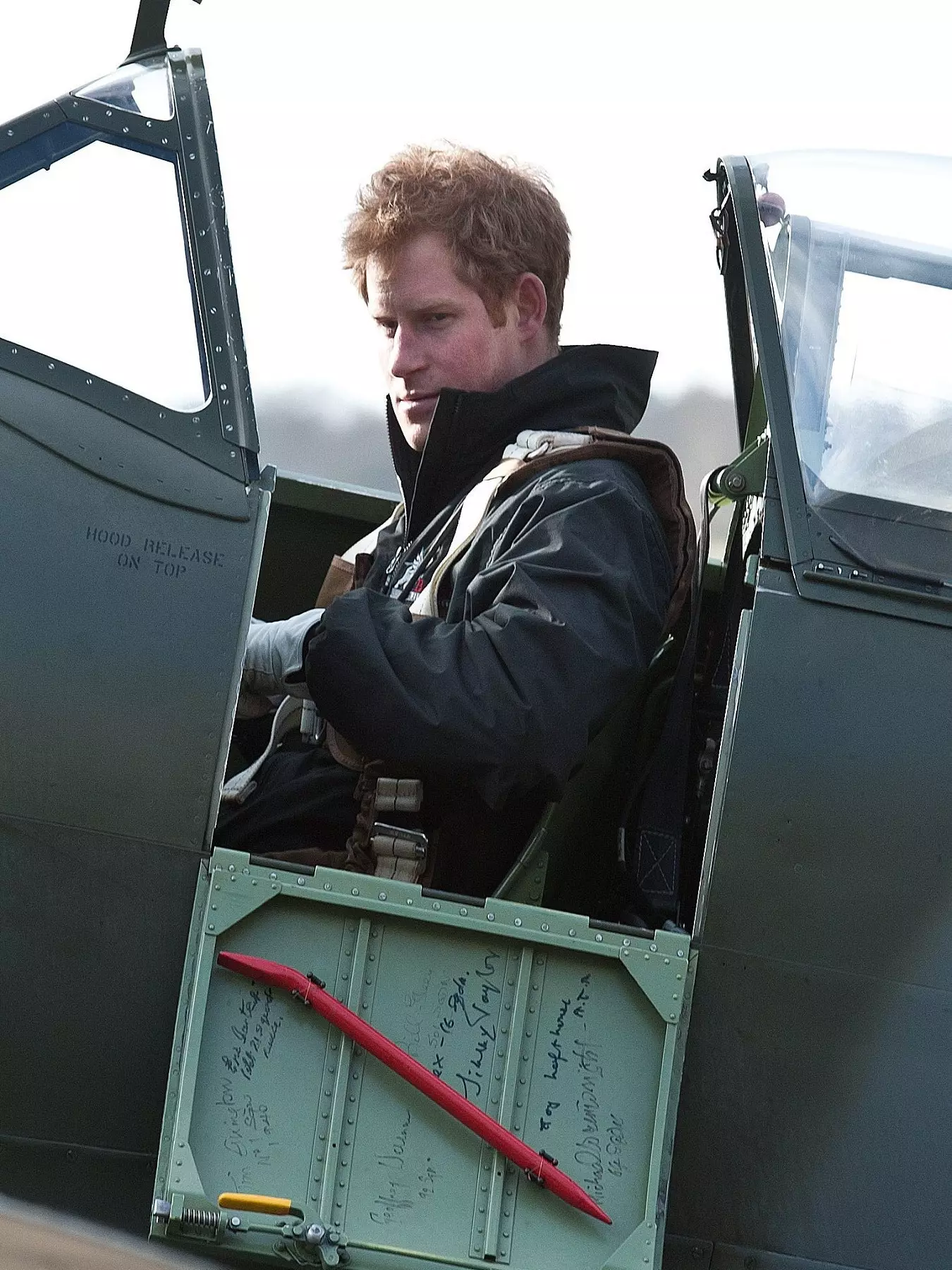 Prince Harry i se helikopa