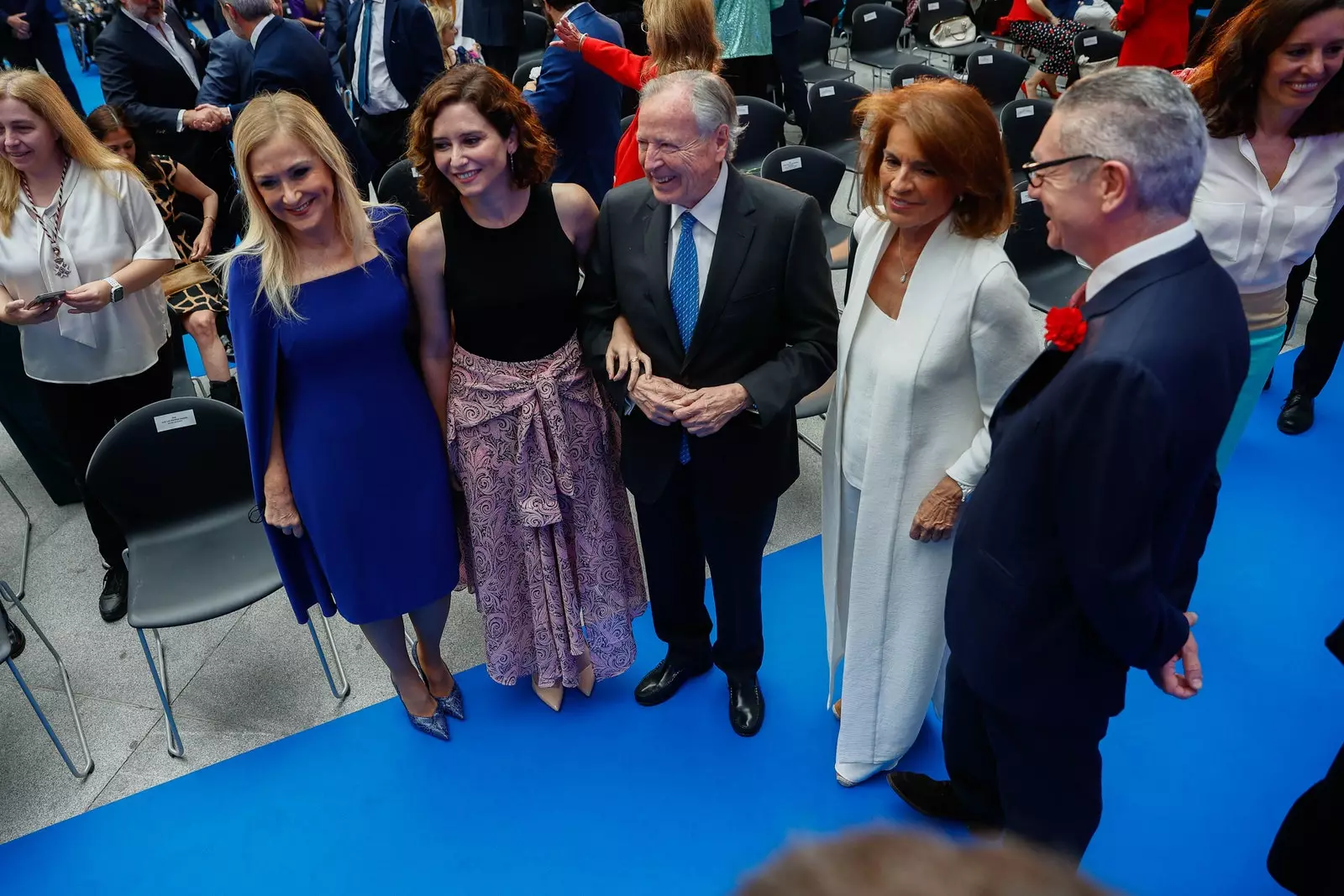 Isabel Díaz Ayuso Ana Botella Cristina Cifuentes Alberto RuizGallardón och Jos María Álvarez del Manzano