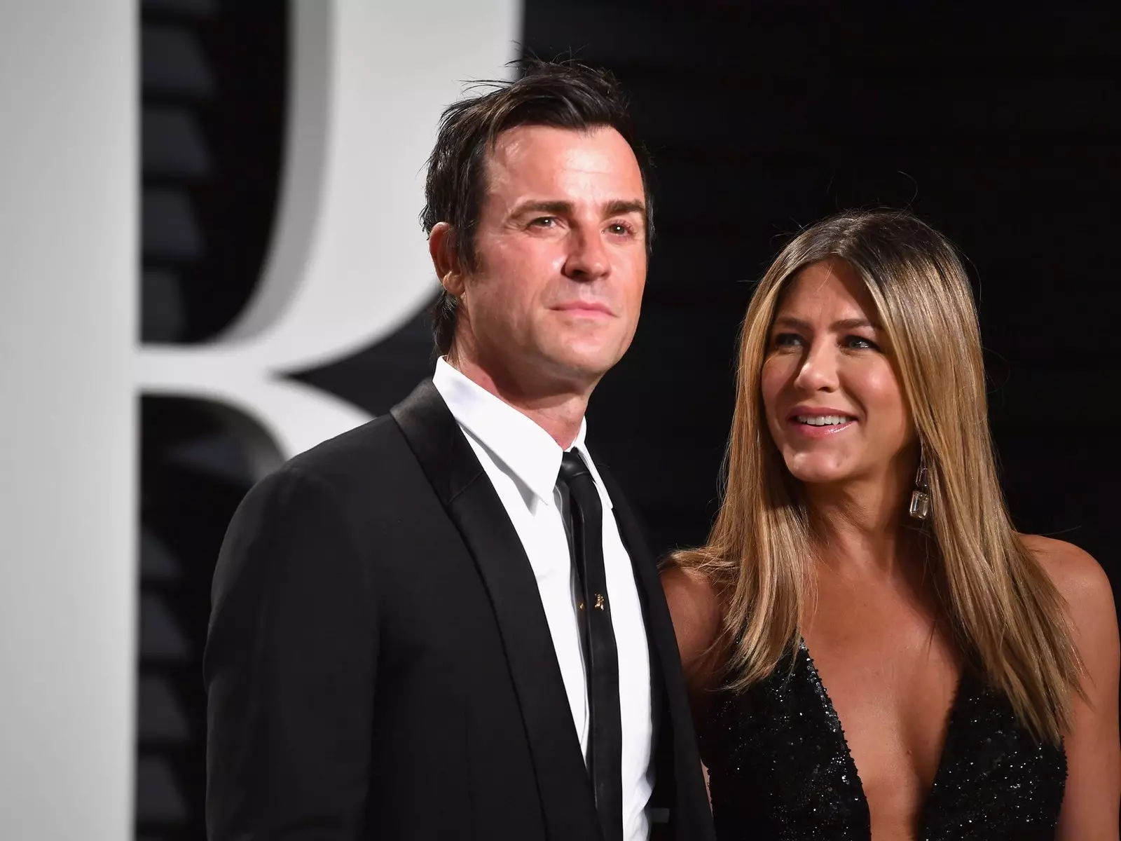 UJustin Theroux uJennifer Aniston