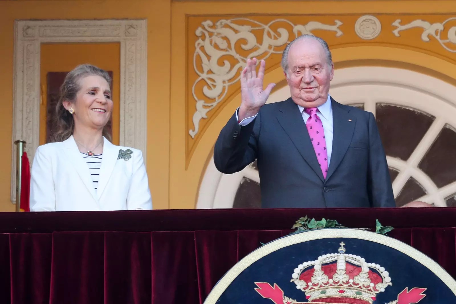 Infanta Elena na Eze Juan Carlos.