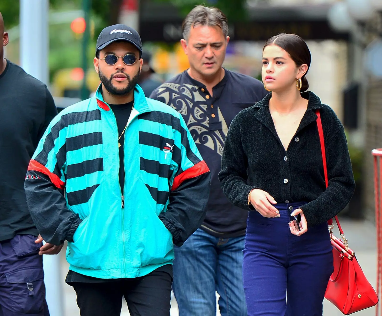 Selena en The Weeknd