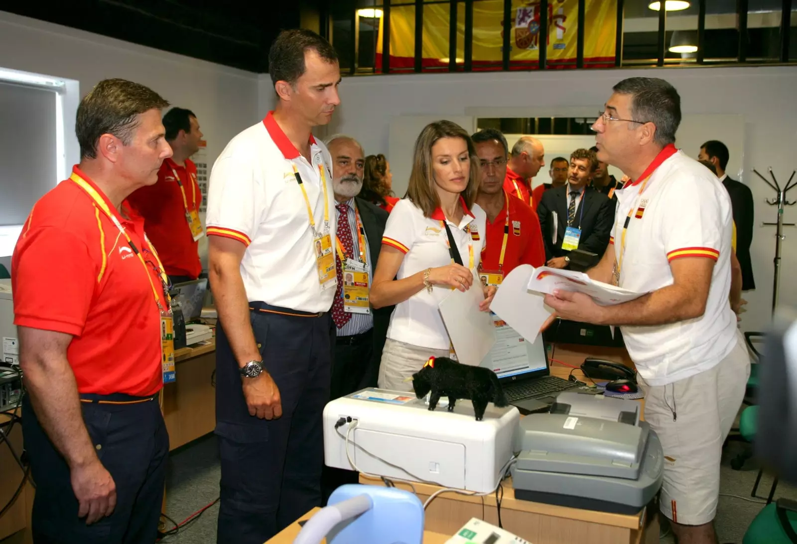 Felipe de Borbón Letizia ເກມໂອລິມປິກປັກກິ່ງ Omega Seamaster