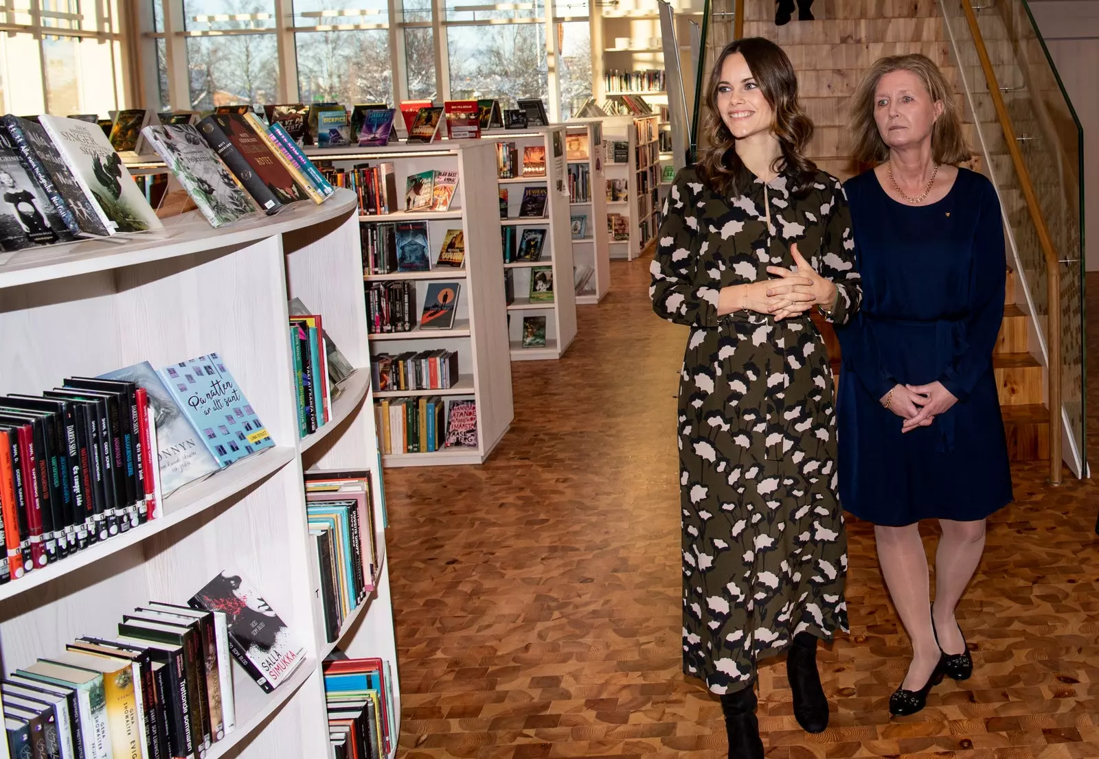 La principessa Sofia di Svezia all'inaugurazione di una scuola