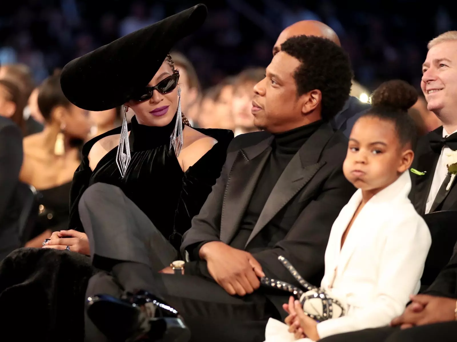 Blue Ivy medeni ndeleng wong tuwane ing konser bakal nggawa sampeyan bali menyang kanak-kanak