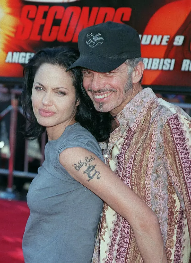 Angelina Jolie og Billy Bob Thornton ved premieren på '60 Seconds'.